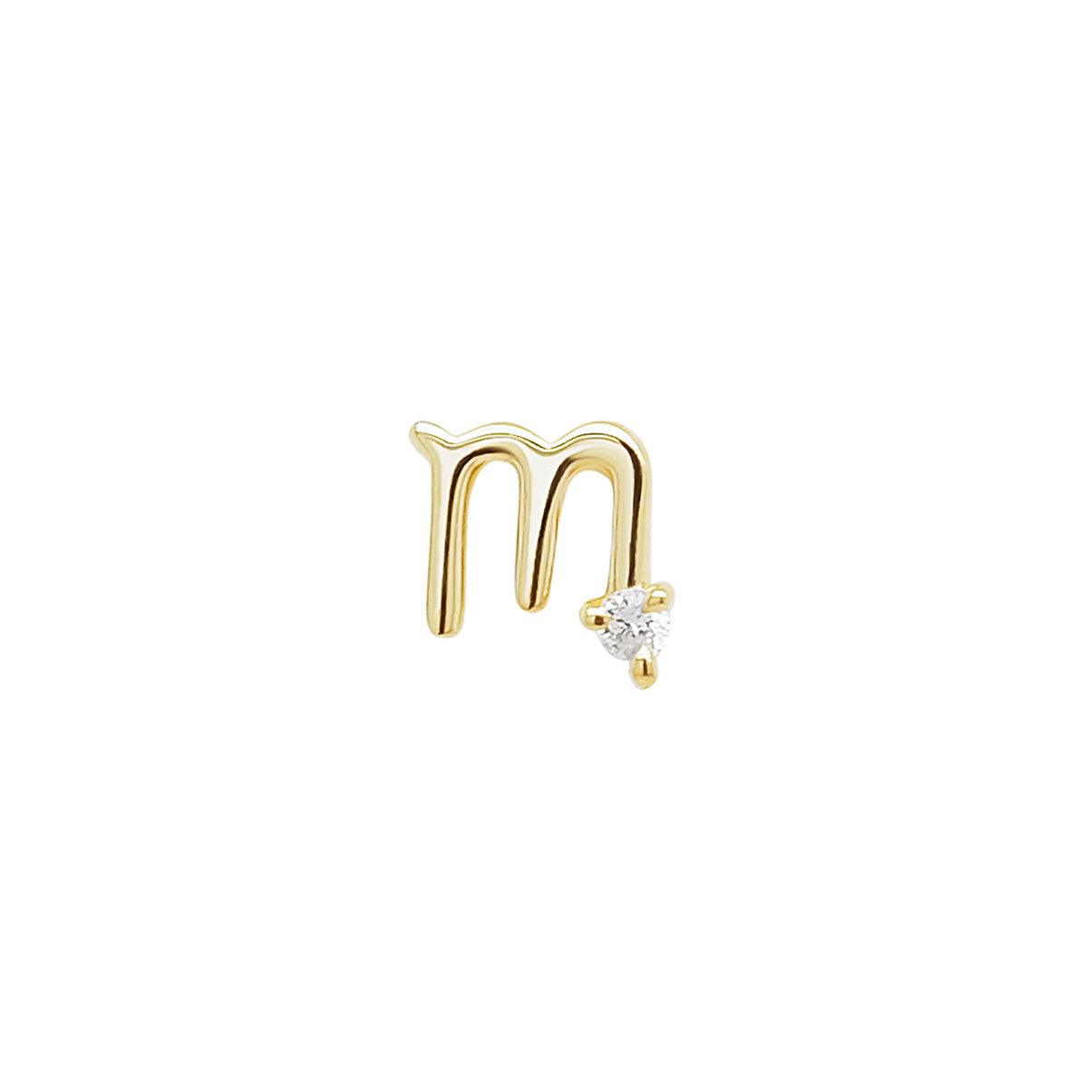 Scorpio Threaded Flat Back Earring | 14K Gold – Porter Lyons