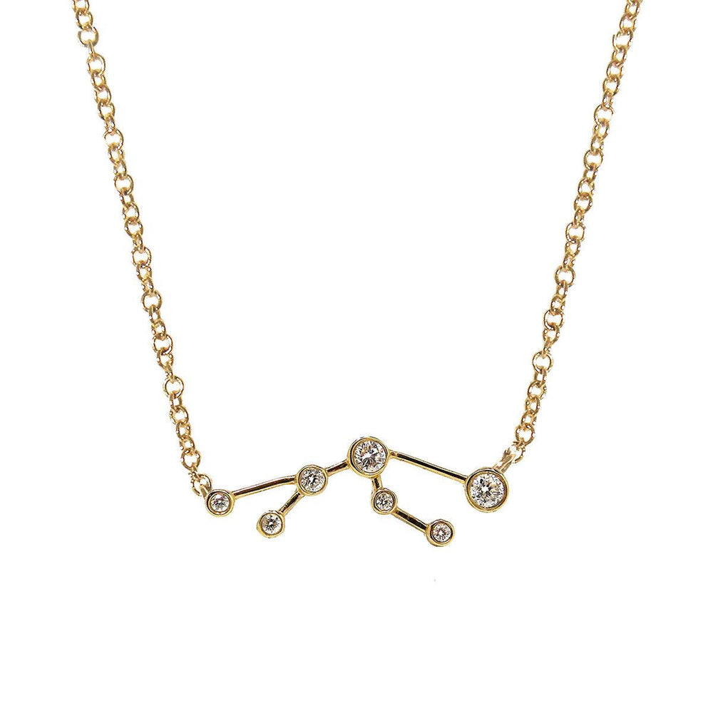 Scorpio Zodiac Necklace | 14K Gold – Porter Lyons