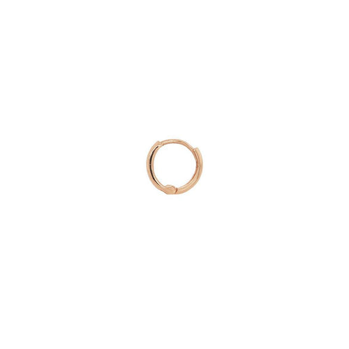 Small Gold Lock Hoop | Single – Porter Lyons
