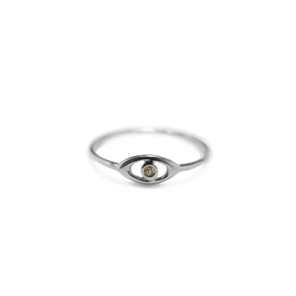Mini Evil Eye Pinky Ring – Porter Lyons